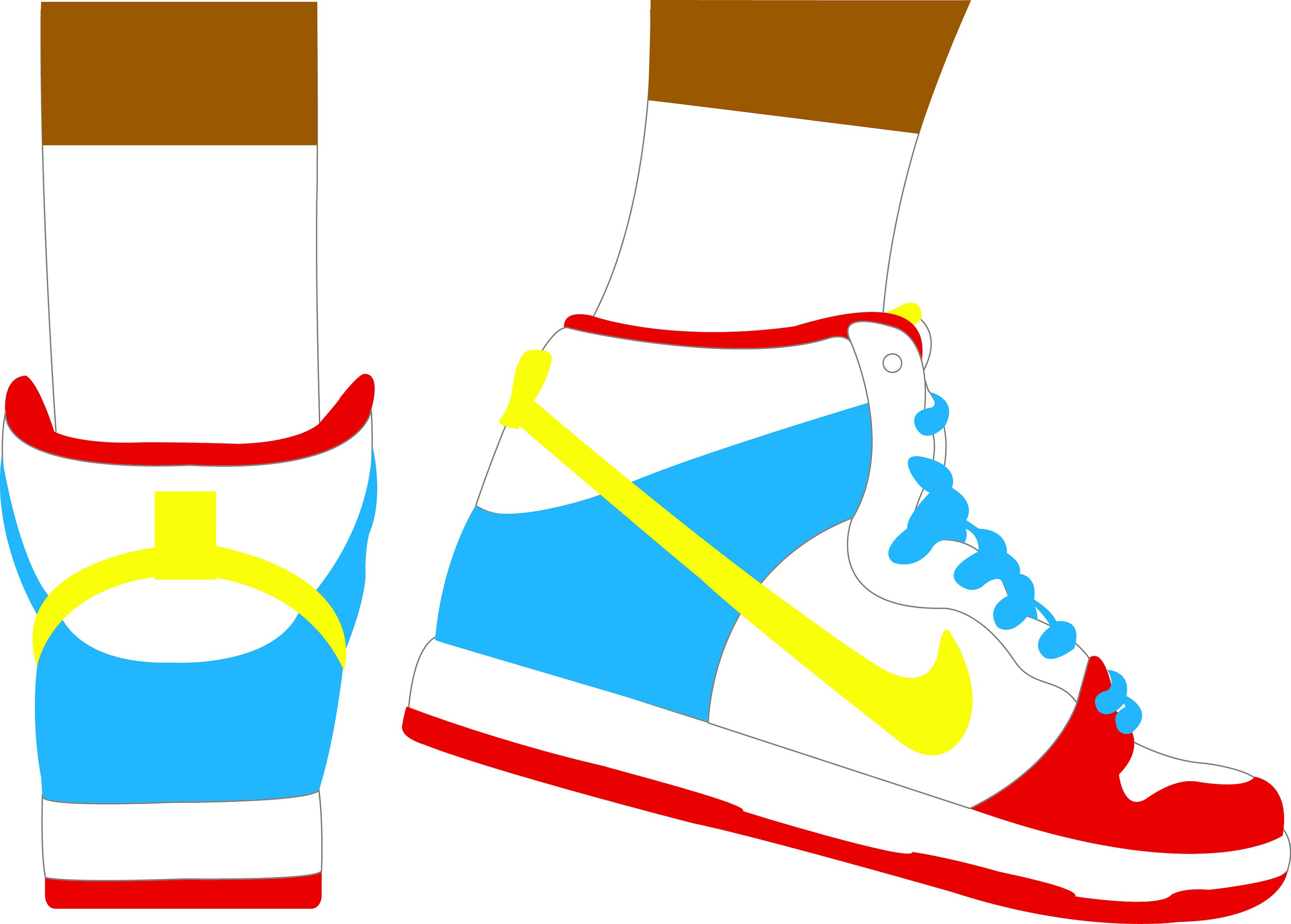 Nike Sneakers DIY Paint Kit, Pre-sketched, Paint and Sip Kit, Sip and ...