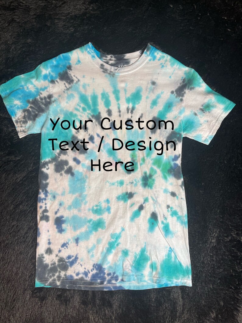 Tie Dye T-shirts, Custom Tie Dye Shirt, Custom Shirt, Personalized ...