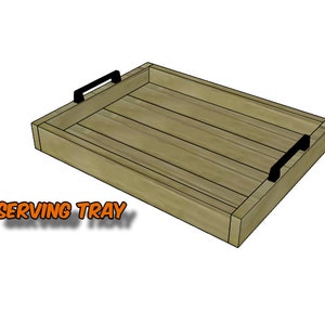 Simple DIY Serving Tray Plan / Digital Plans / Woodworking - Etsy