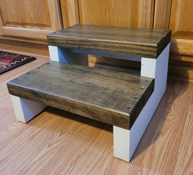 Simple Step Stool Plan: Beginner Woodworking Project (PDF) - Etsy
