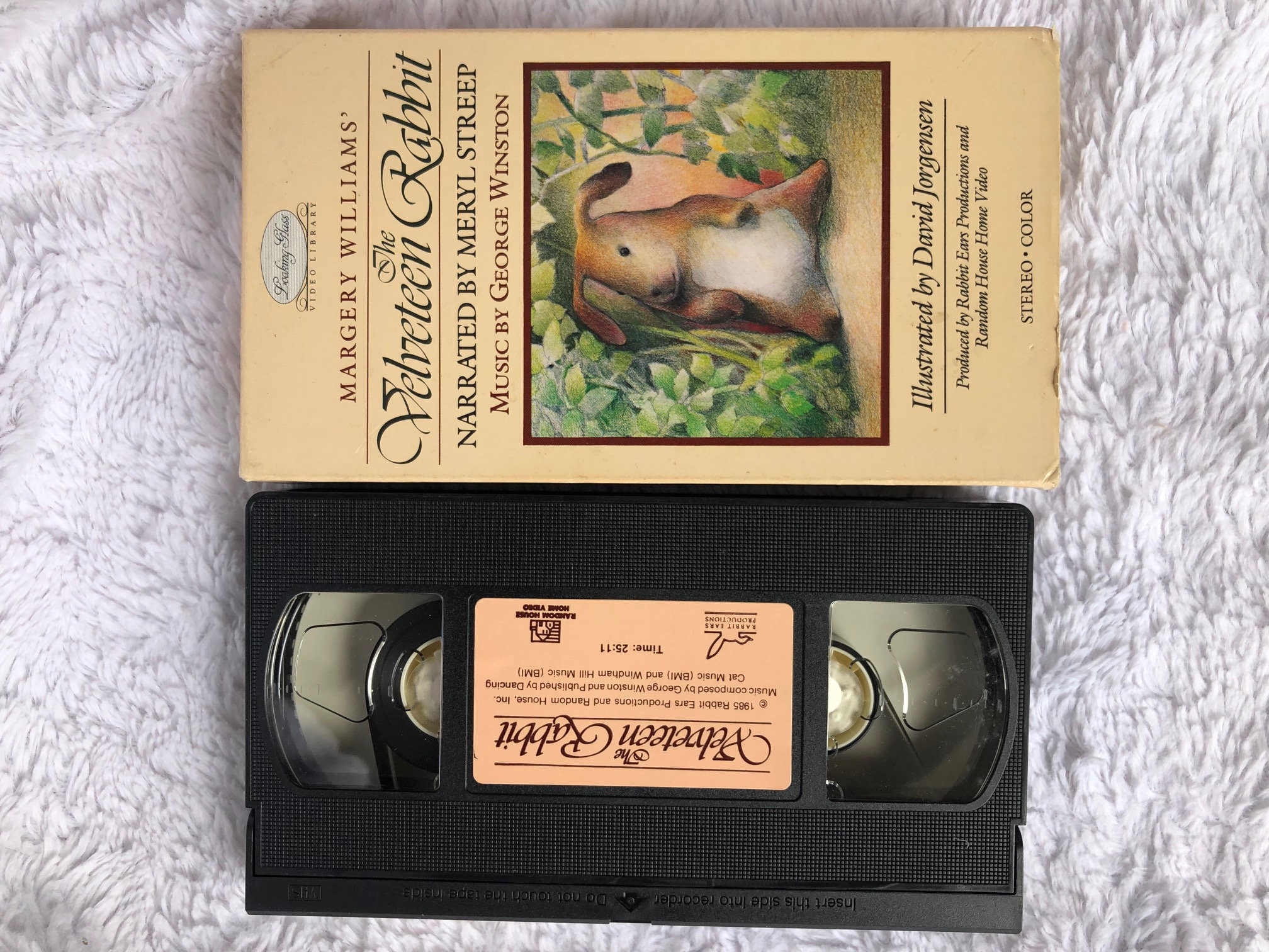 The Velveteen Rabbit Vintage VHS Tape 1985 - Etsy