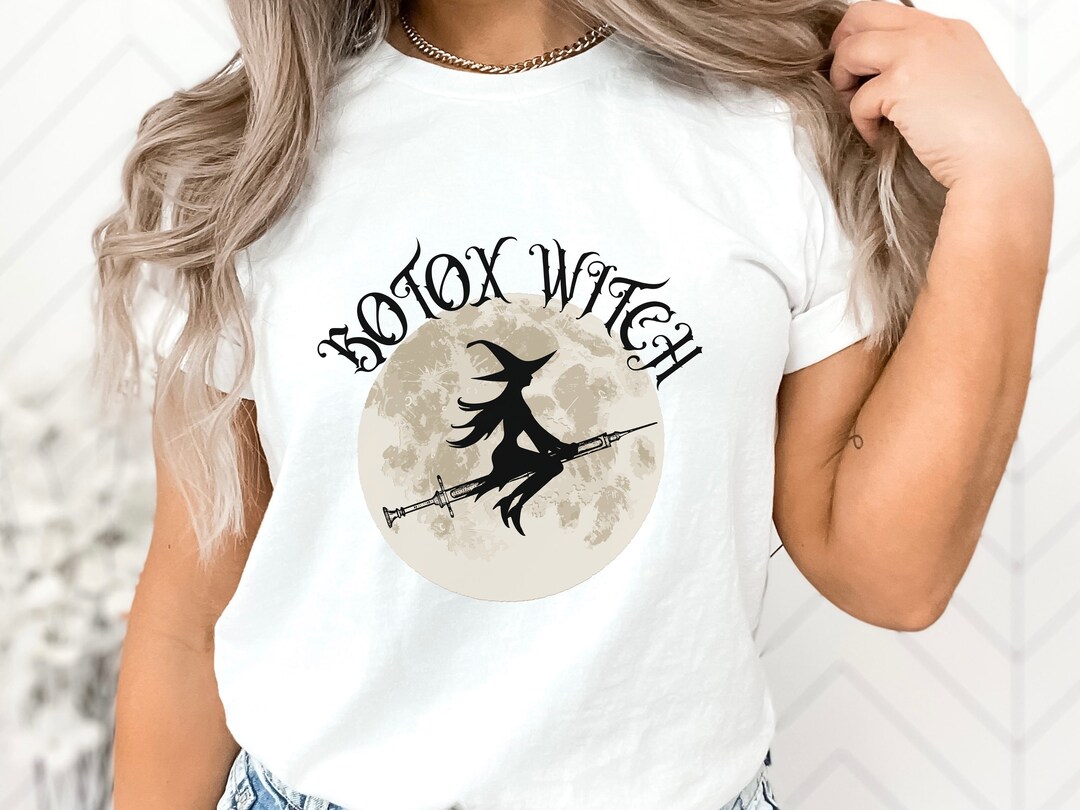 Camisa de Halloween Botox, camisa Bootox, bruja Botox, camisa de ...