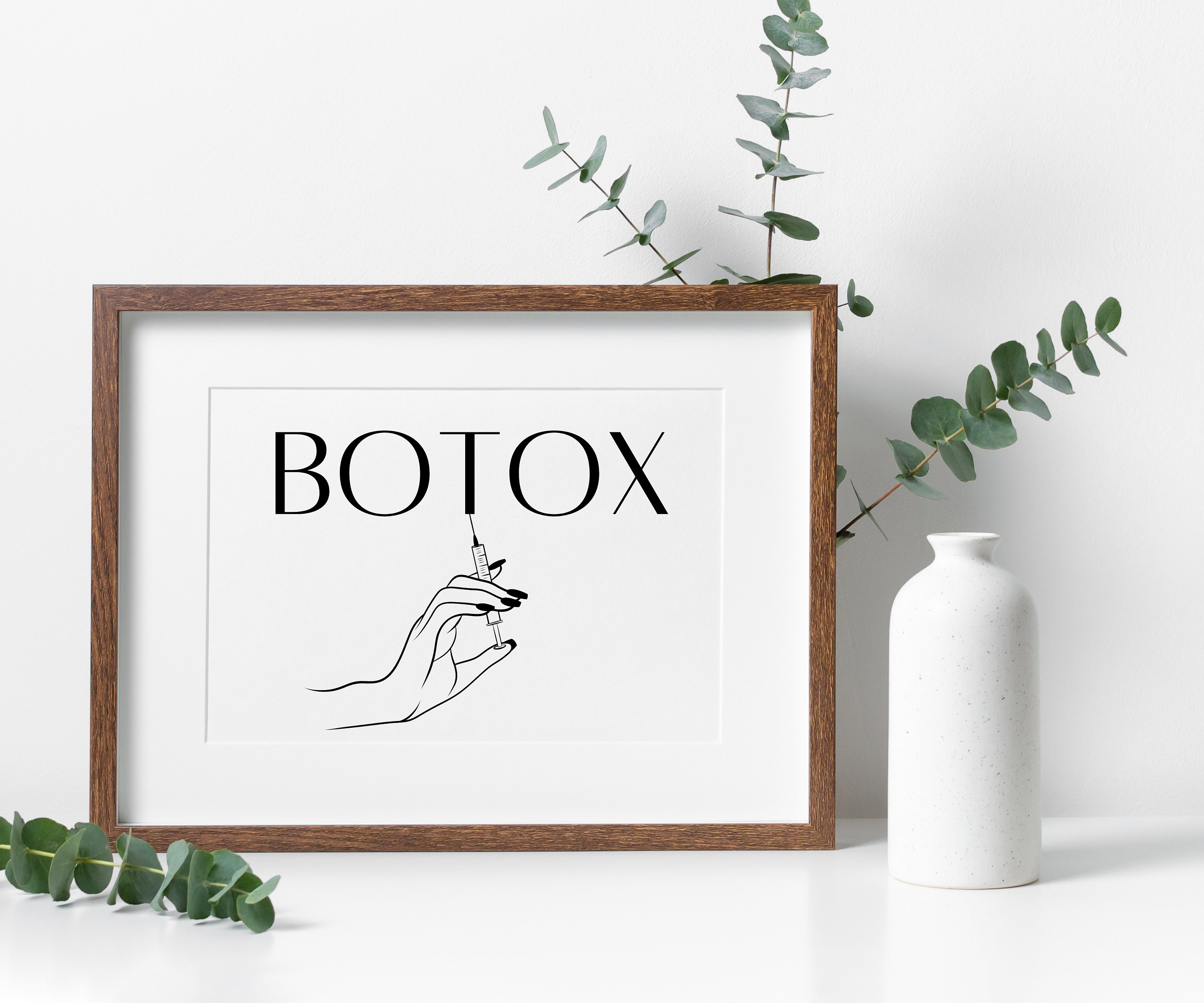 Botox Art, Filler Art, Lip Filler Digital Print, Cosmetic Surgery Print ...