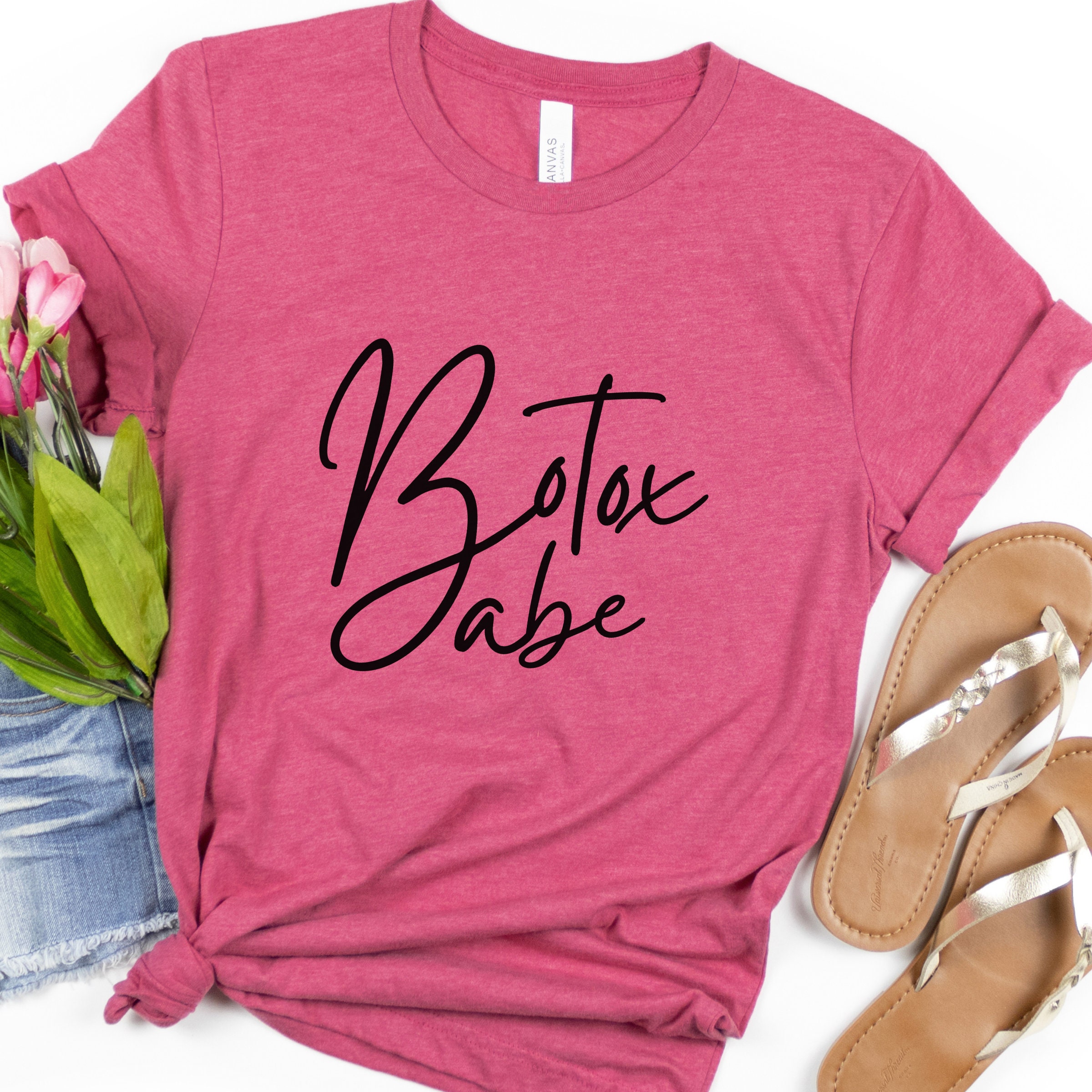 Botox Shirt, Botox Babe, Esthetician Shirt, RN Shirt, Dermo Shirt, Gift ...