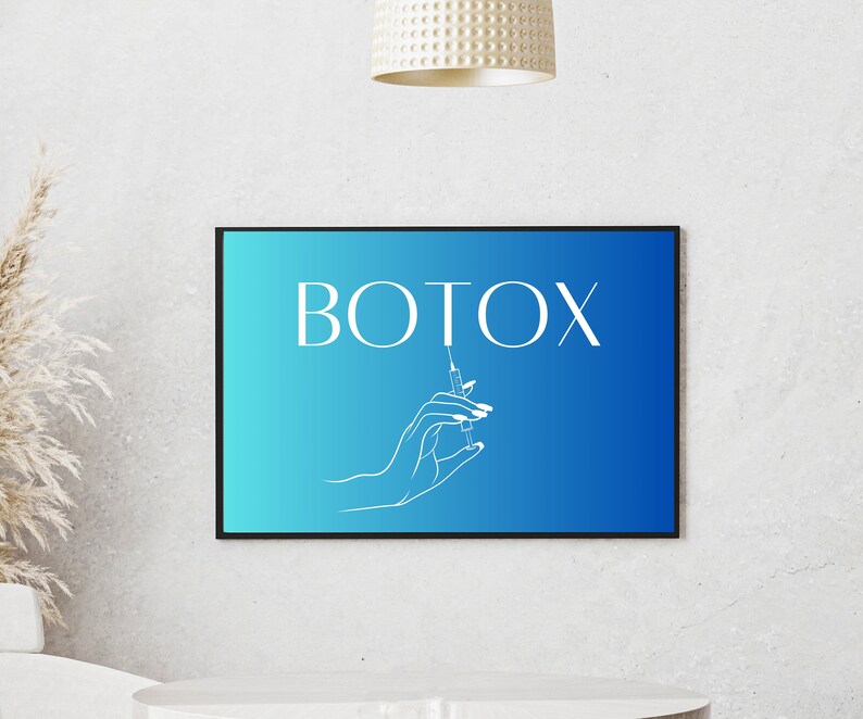 Botox Art, Filler Art, Lip Filler Digital Print, Cosmetic Surgery Print ...