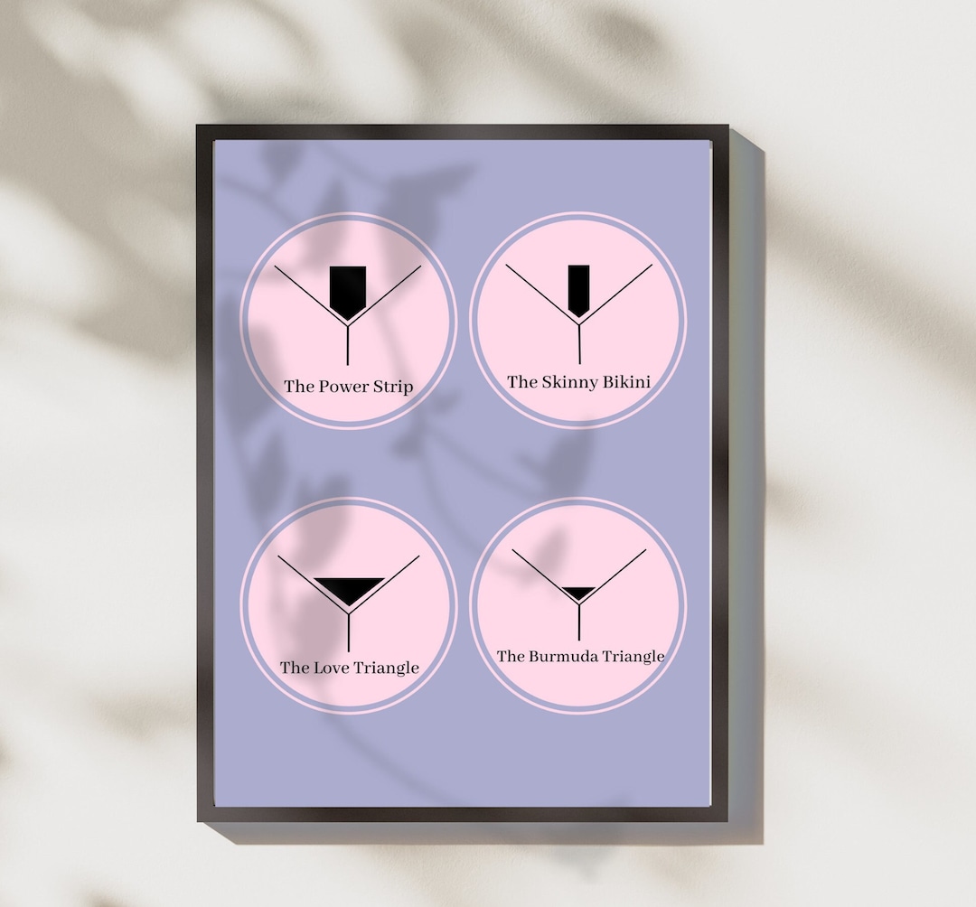 Waxing Decor, Printable Wall Art, Art for Waxing, Brazilian ...