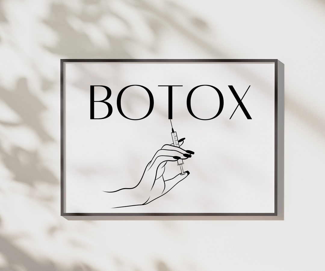 Botox Art, Filler Art, Lip Filler Digital Print, Cosmetic Surgery Print ...