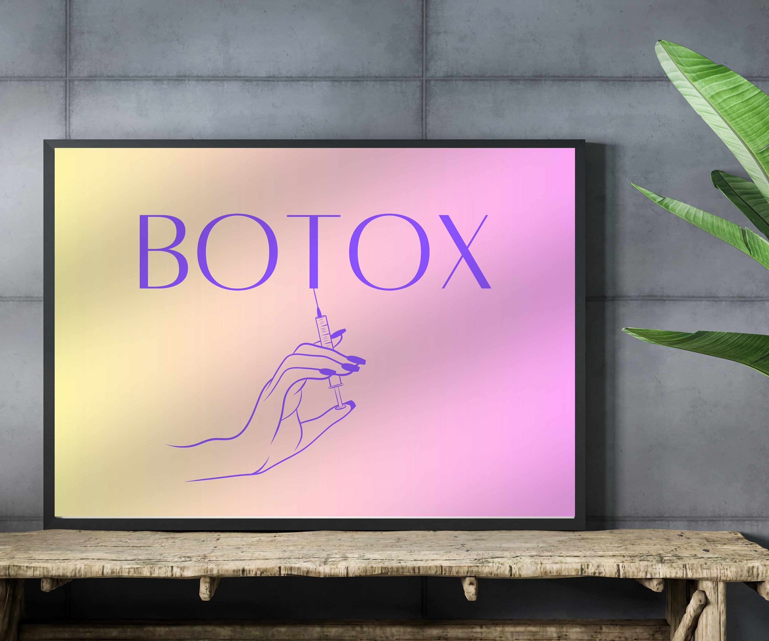 Botox Art, Filler Art, Lip Filler Digital Print, Cosmetic Surgery Print ...