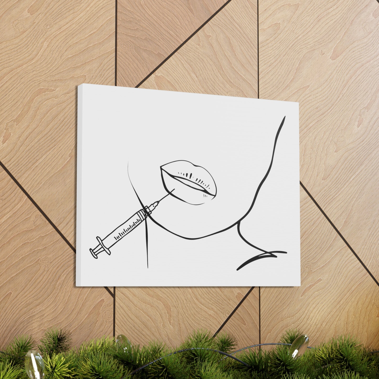 Botox Art, Lip Art, Lip Filler Print, Cosmetic Surgery Decor ...