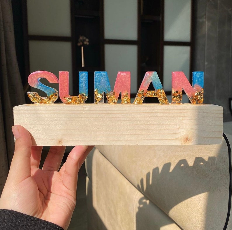 Led Name Stand - Etsy