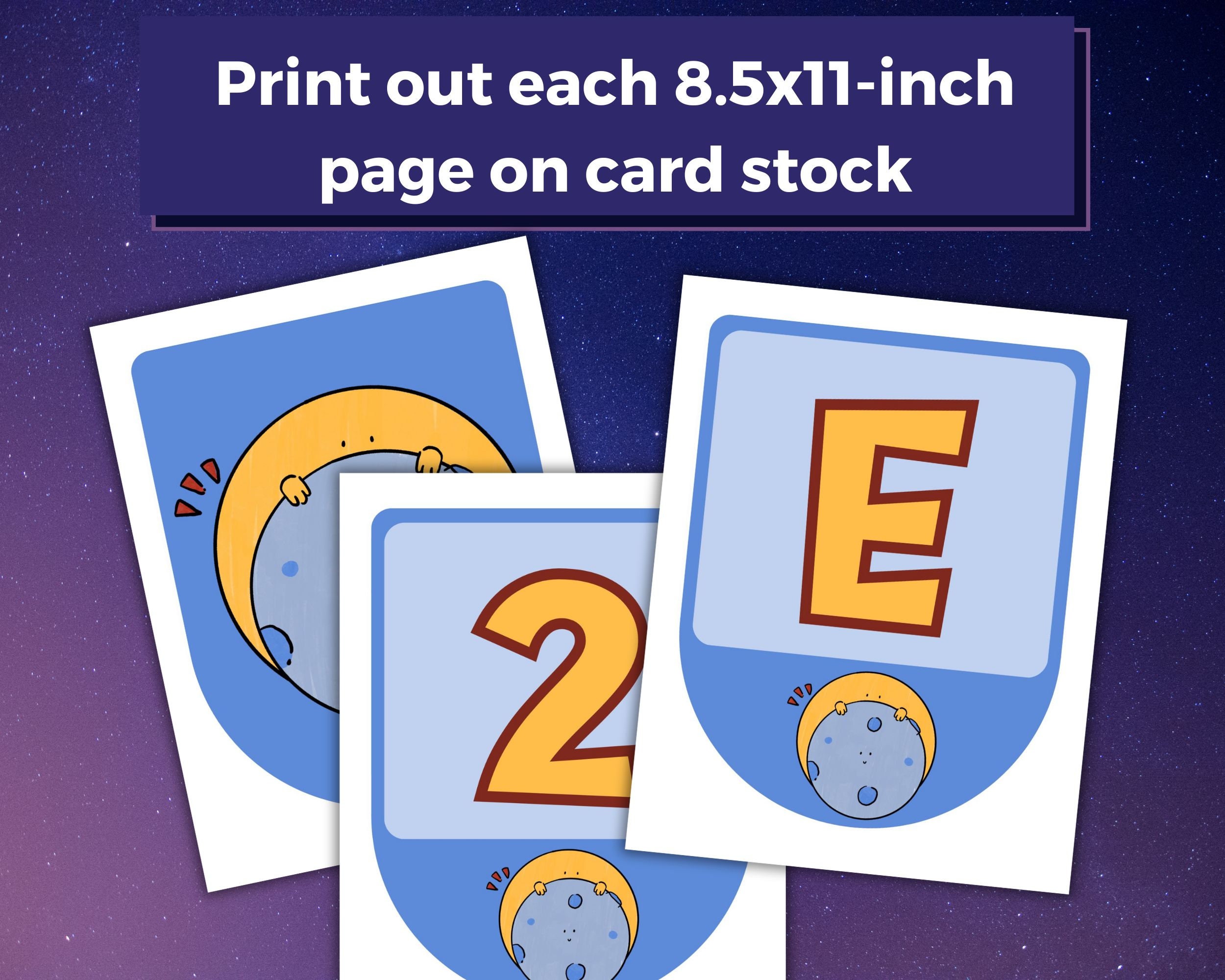 Printable Eclipse 2024 Party Banner Eclipse Party Décor Eclipse Banner ...