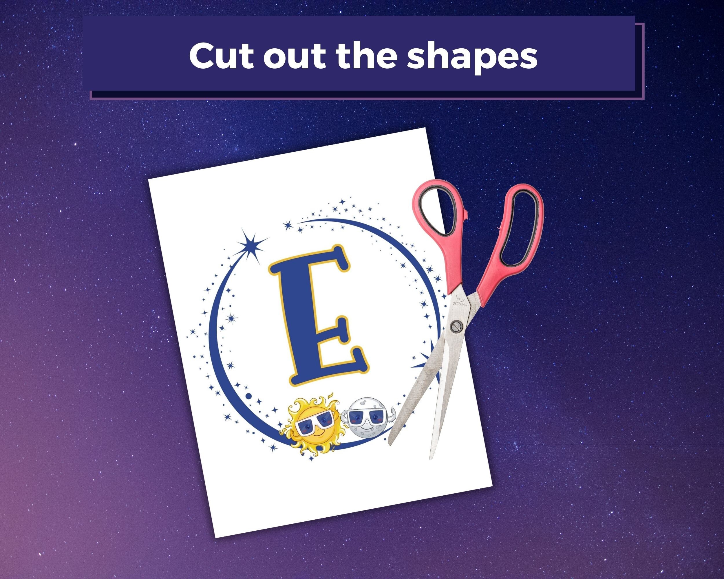 Printable Eclipse 2024 Party Banner Eclipse Party Décor Eclipse Banner ...