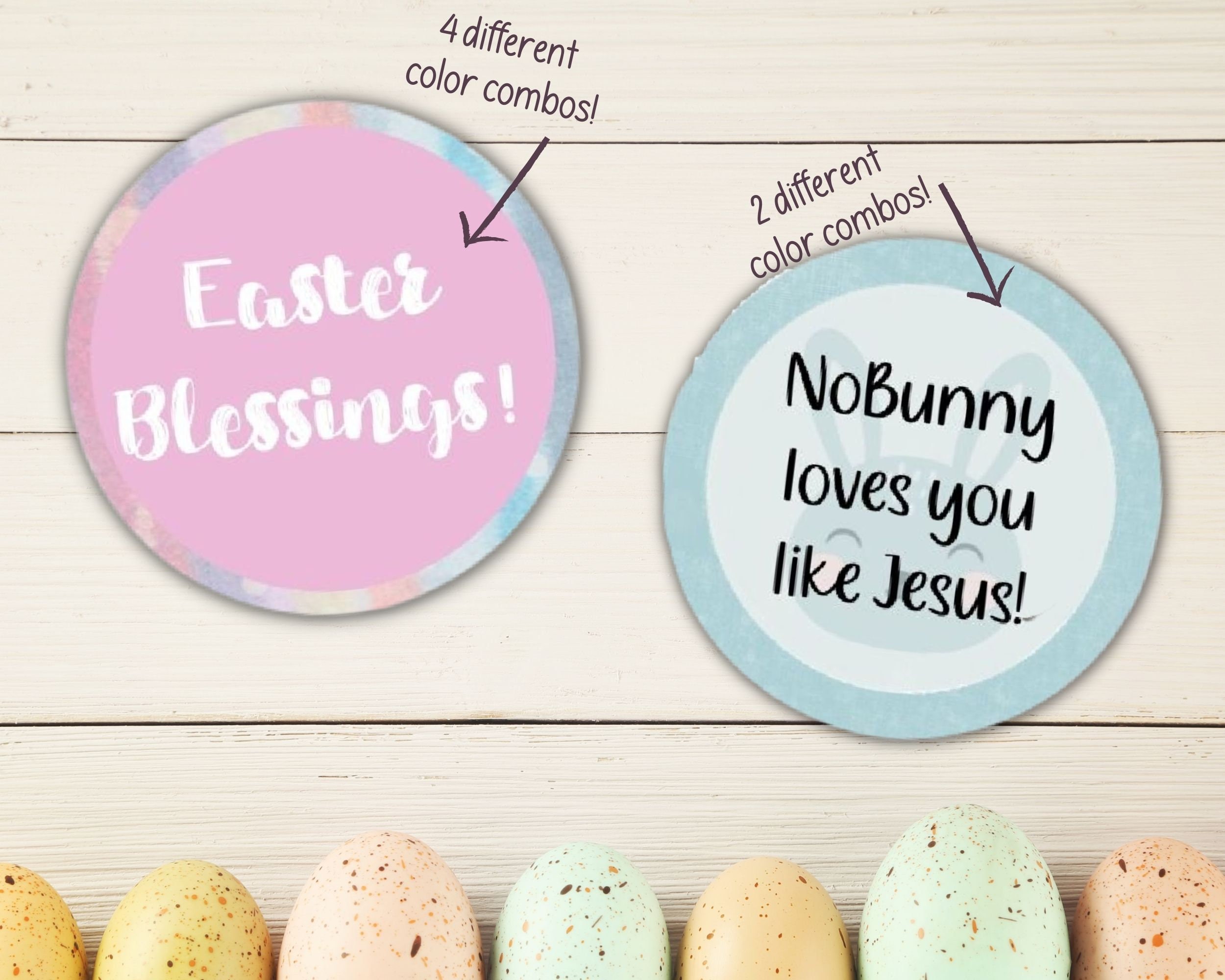 Easter Cupcake Toppers, Easter Religious Cupcake Topper, Printable ...