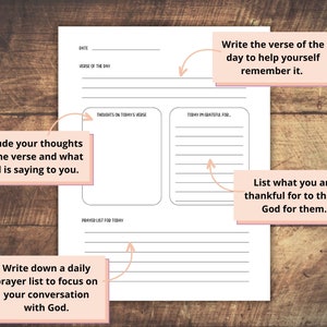 Printable Gratitude and Prayer Journal: Digital Download (PDF) - Etsy