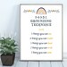 School Counselor Office Décor Printable Boho Classroom Décor Grounding ...