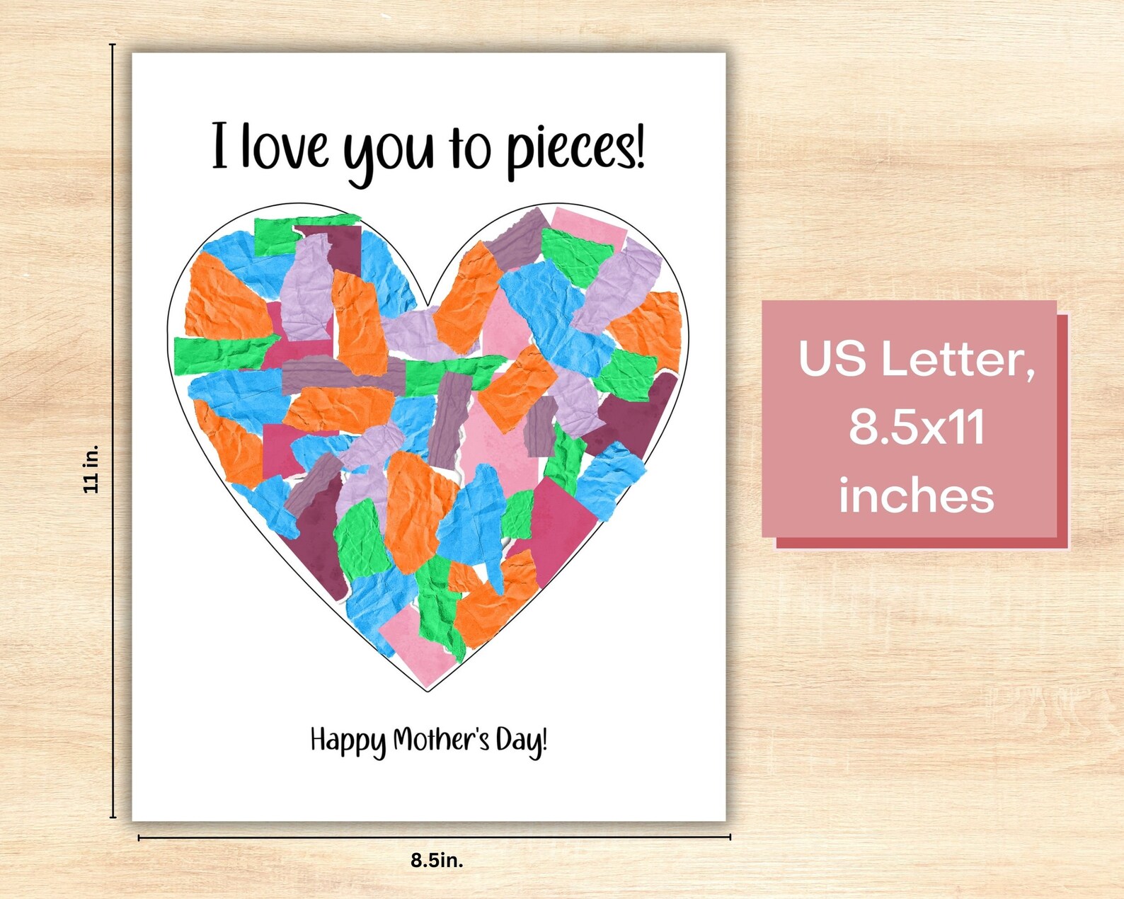 Easy Mothers Day Craft for Moms, Grandmas and Aunts, Mothers Day ...