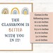 Classroom Posters Boho Printable Bundle Teacher Décor Bundle Boho ...