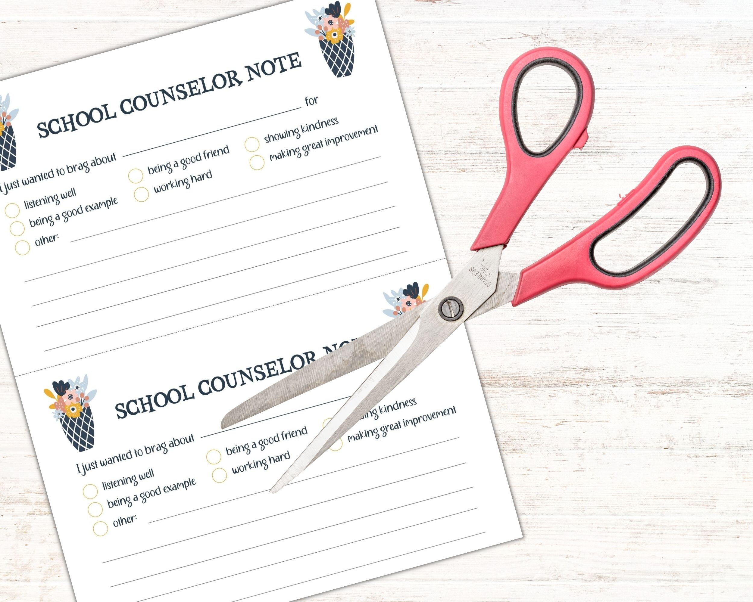 School Counselor Office Note Printable Boho School Counselor Décor ...