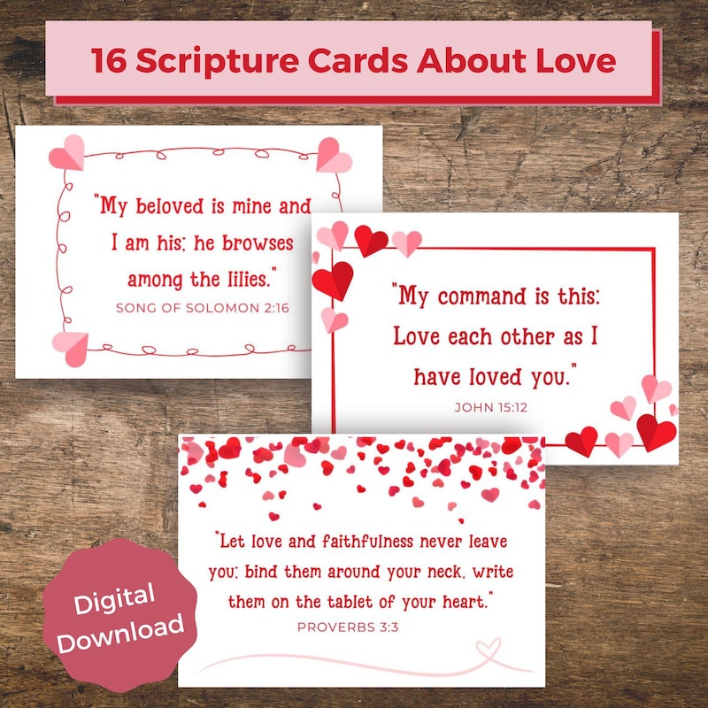 Wedding Scripture - Etsy