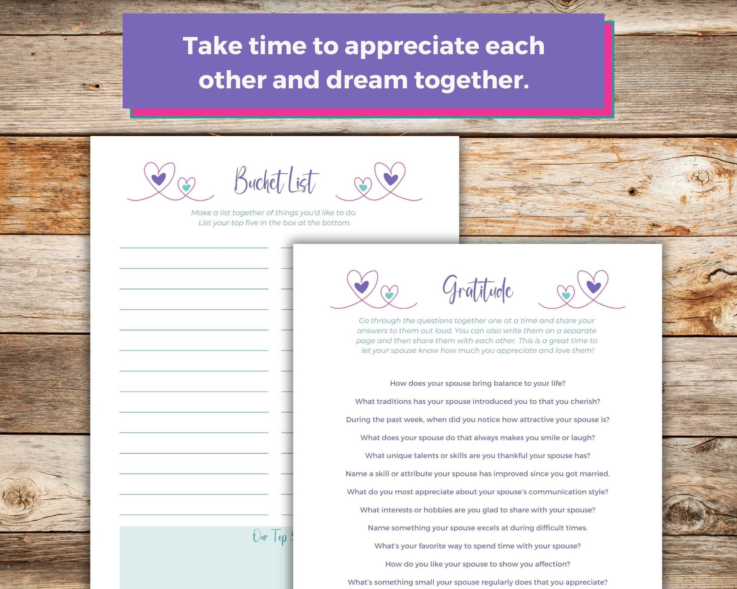 15 Printable Couple Games, Date Night Games, Marriage Anniversary Games ...