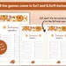 Thanksgiving Game Bundle Printable Thanksgiving Games - Etsy