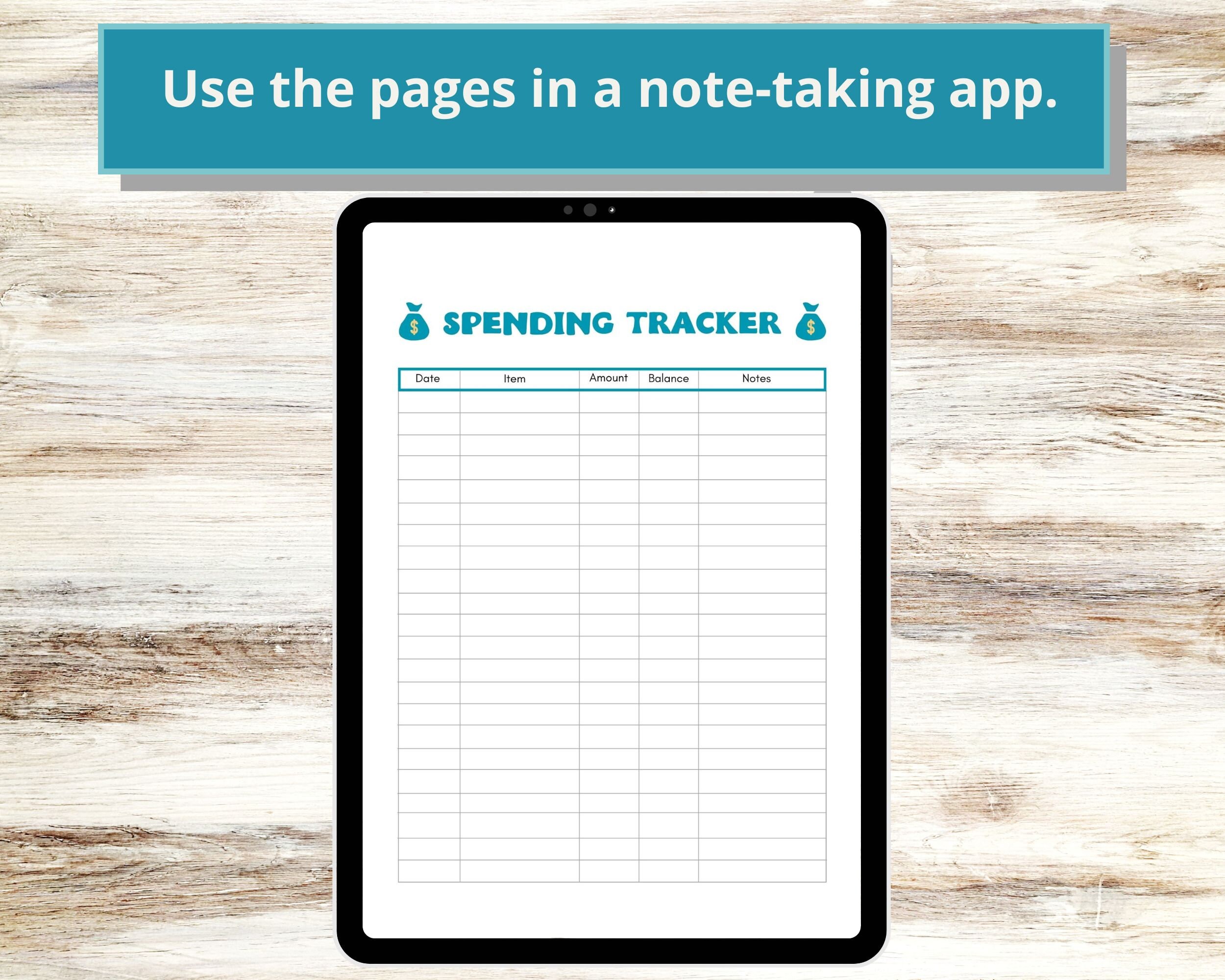 Allowance Tracker Bundle for Kids Printable, Budget Worksheets for ...
