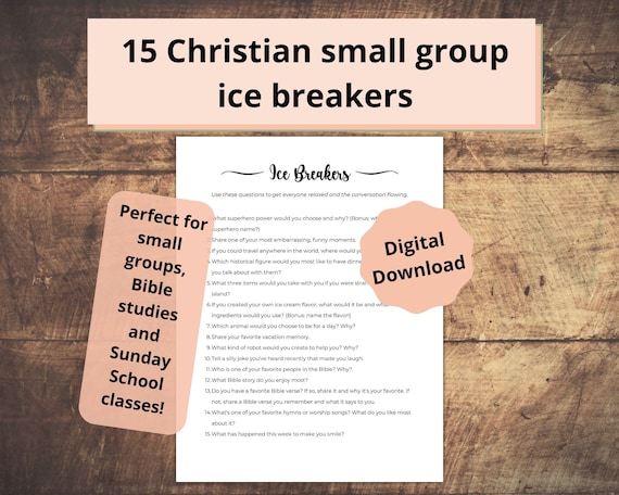 Fun Ice Breakers For Small Groups More Back To School Ice Breaker