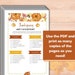 Thanksgiving Game Bundle Printable Thanksgiving Games - Etsy
