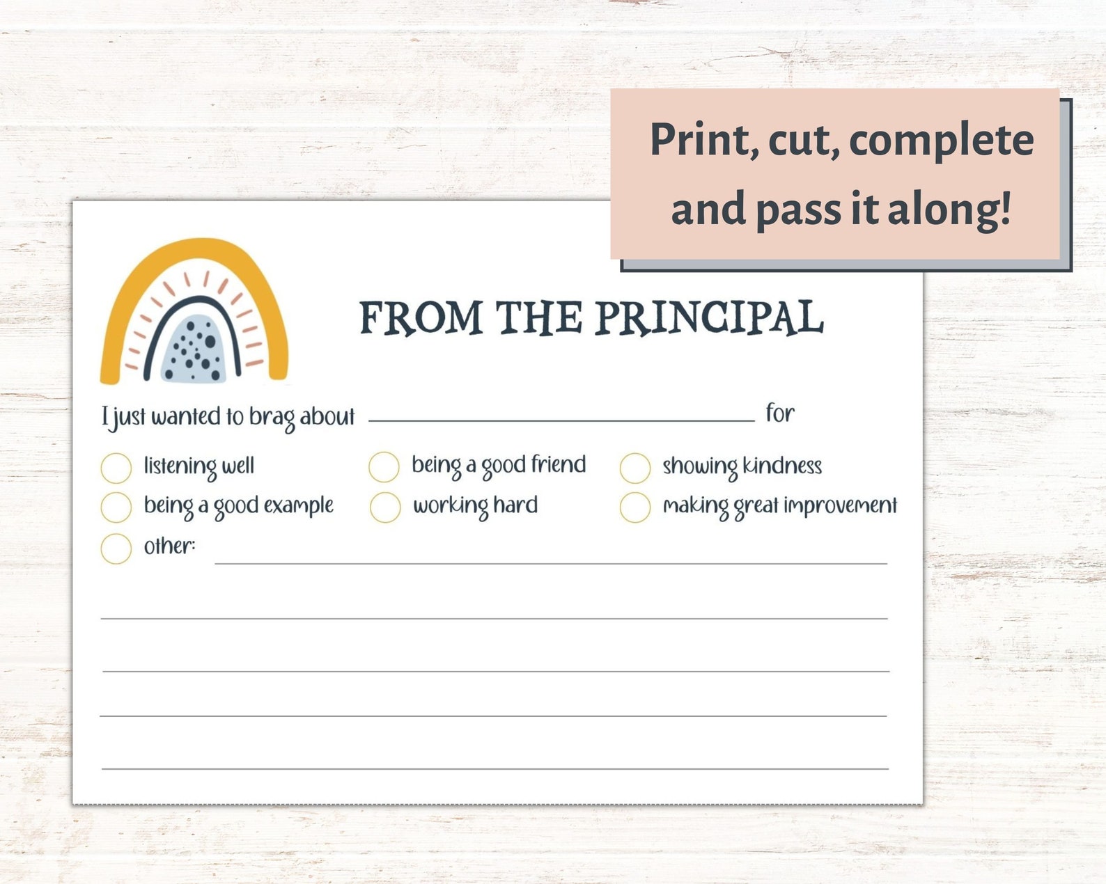 Principal Mail Printable | Principal Report | From the Principal Note ...