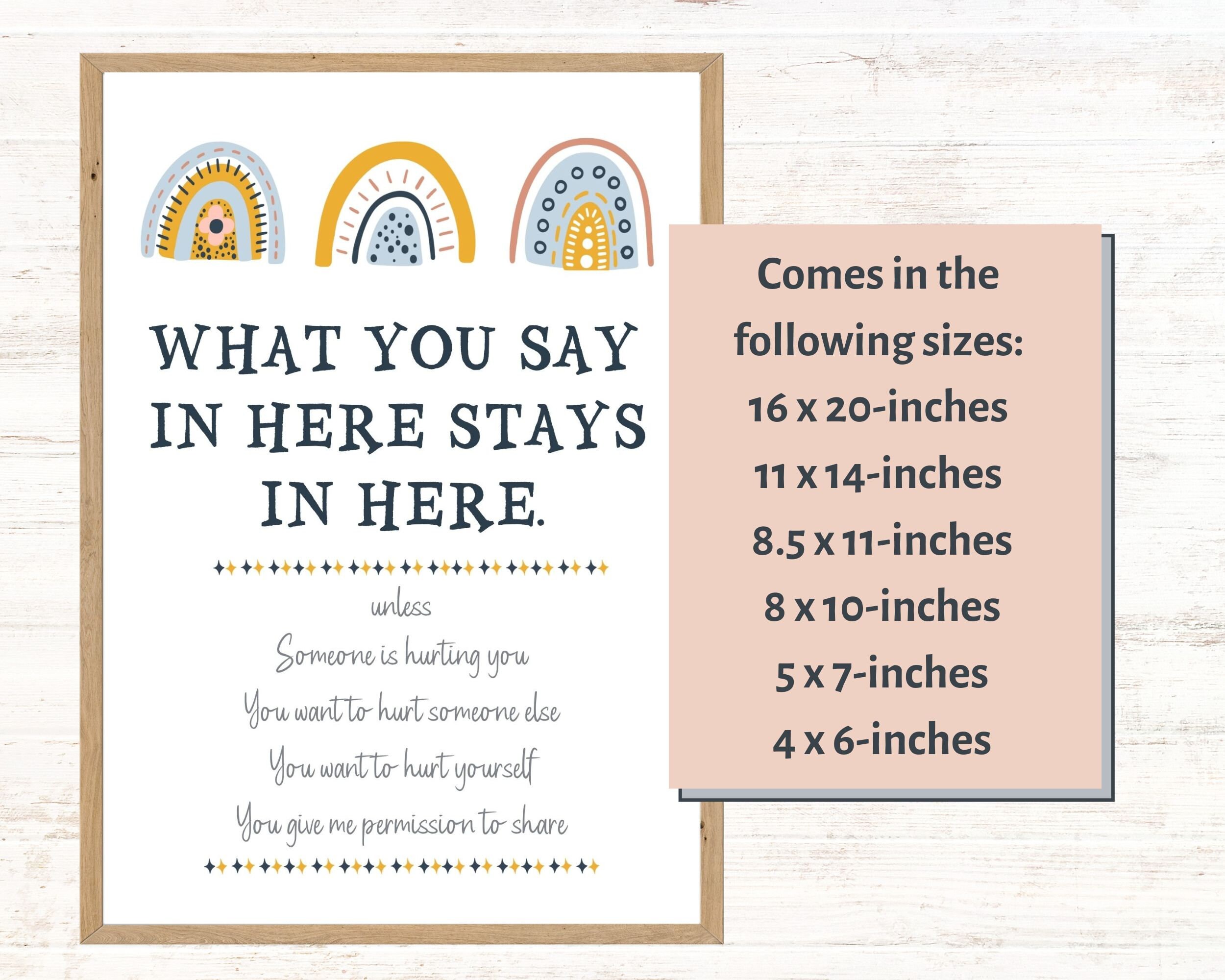 School Counselor Office Décor Printable Boho Classroom Décor What You ...