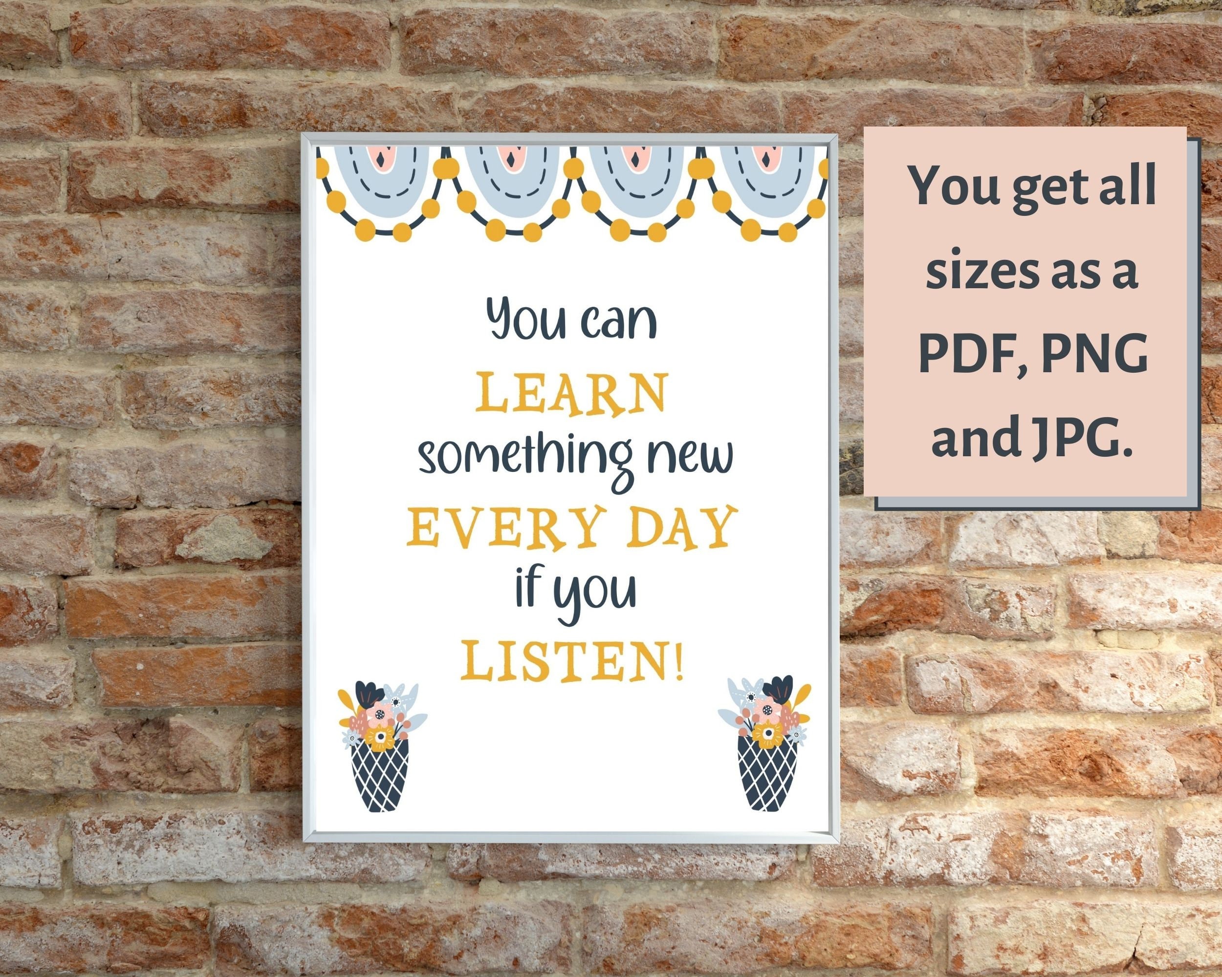 Classroom Posters Boho Printable Bundle Teacher Décor Bundle Boho ...