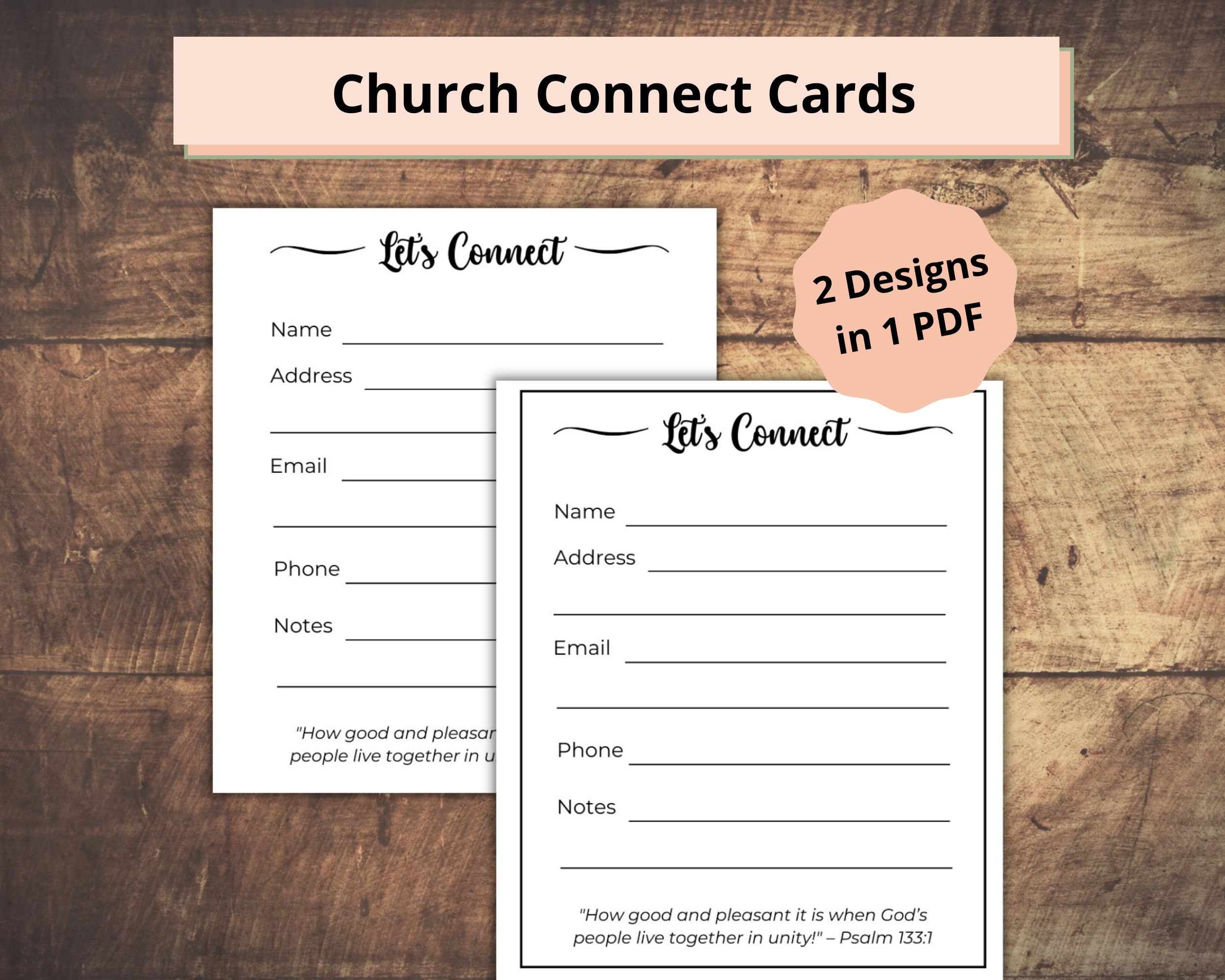 Small Group Information Cards, Sunday School Teacher Resources, Church ...