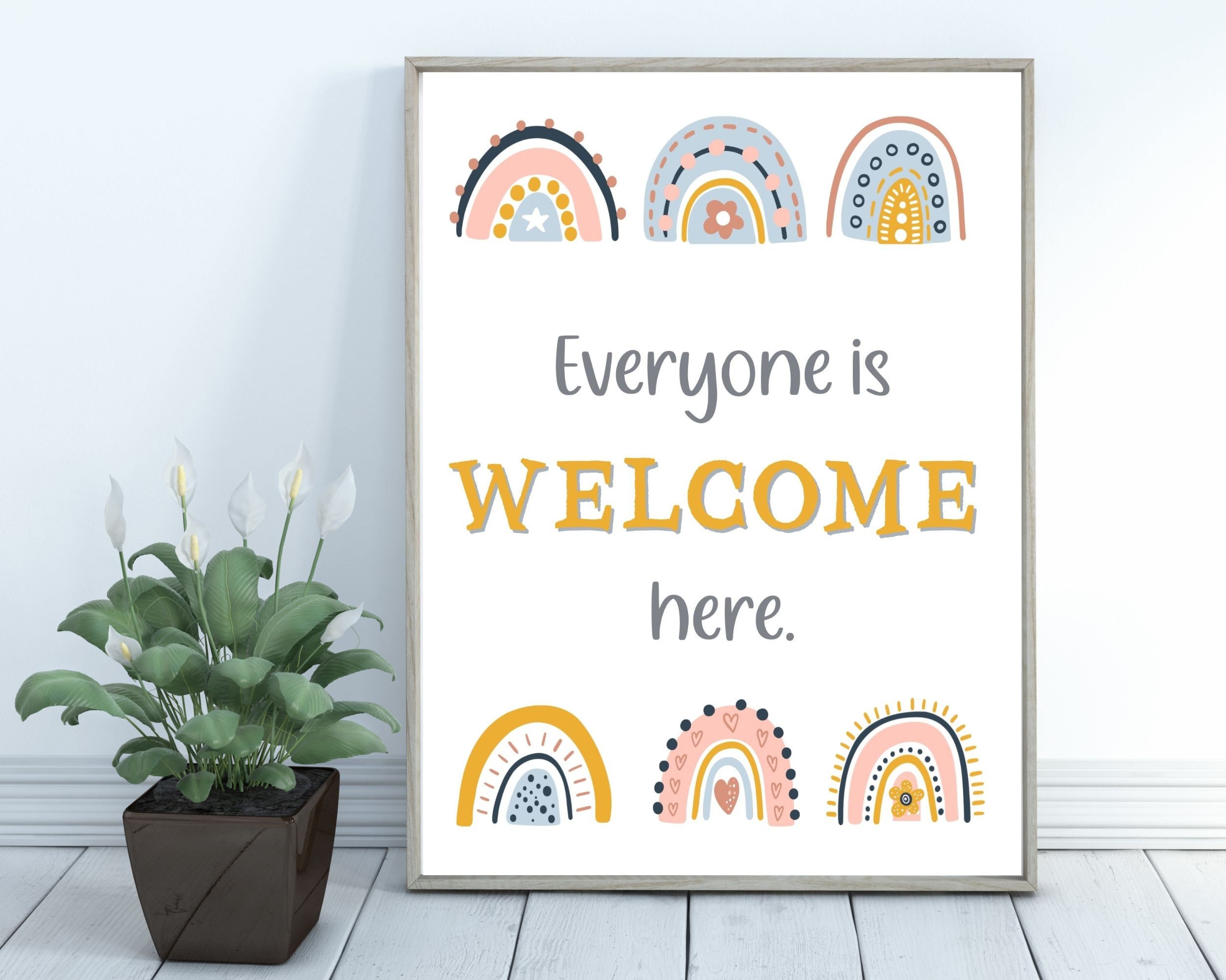 School Counselor Office Décor Printable Boho Classroom Décor - Etsy