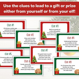 Indoor Christmas Scavenger Hunt | Indoor Christmas Treasure Hunt ...
