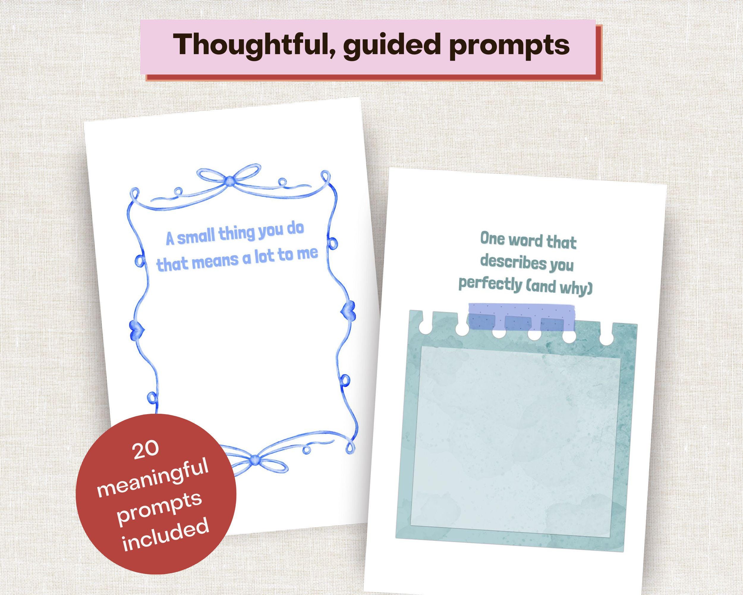 Reasons I Love You Printable Book | Fill-in-the-blank Love Book ...
