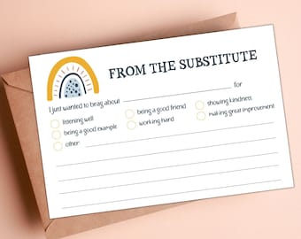 Notes From the Substitute Rainbow Boho Farmhouse - Etsy