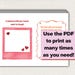 Reasons I Love You Printable Book | Fill-in-the-blank Love Book ...
