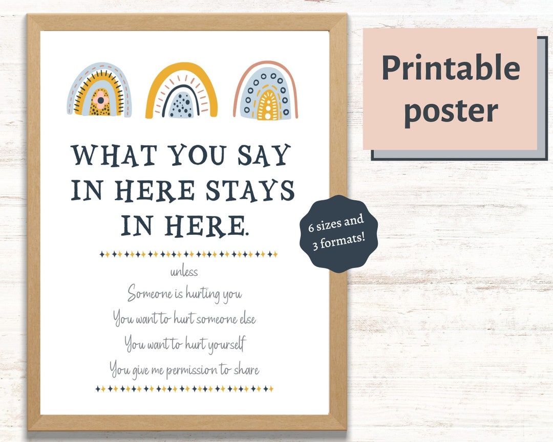 School Counselor Office Décor Printable Boho Classroom Décor What You ...