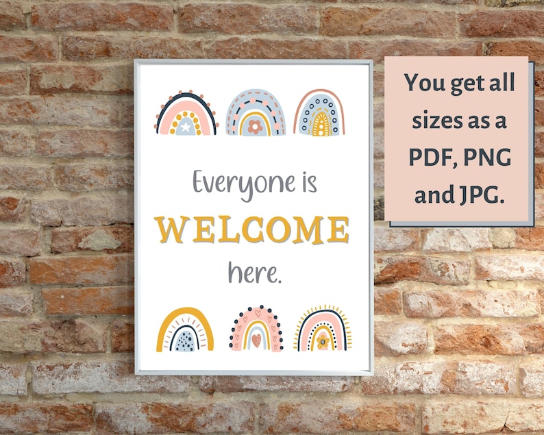 School Counselor Office Décor Printable Boho Classroom Décor - Etsy