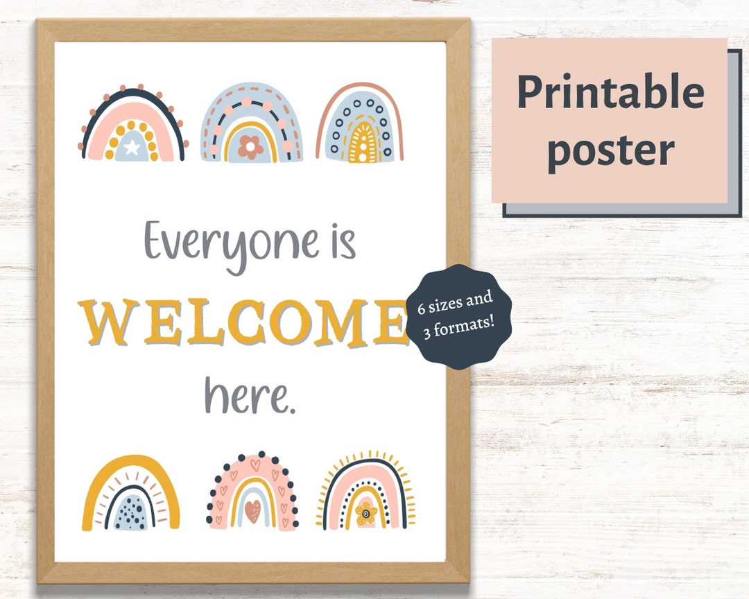 School Counselor Office Décor Printable | Boho Classroom Décor ...