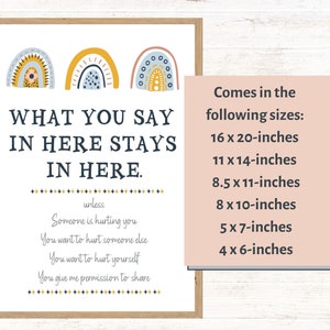 School Counselor Office Décor Printable | Boho Classroom Décor ...