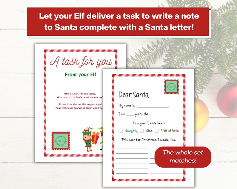 EDITABLE Elf Letter, Elf Welcome Letter, Elf Arrival Letter, Elf ...