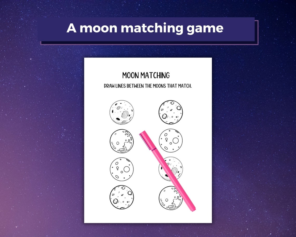 Printable Eclipse 2024 Activity Pages for Kids Eclipse Party Christian ...