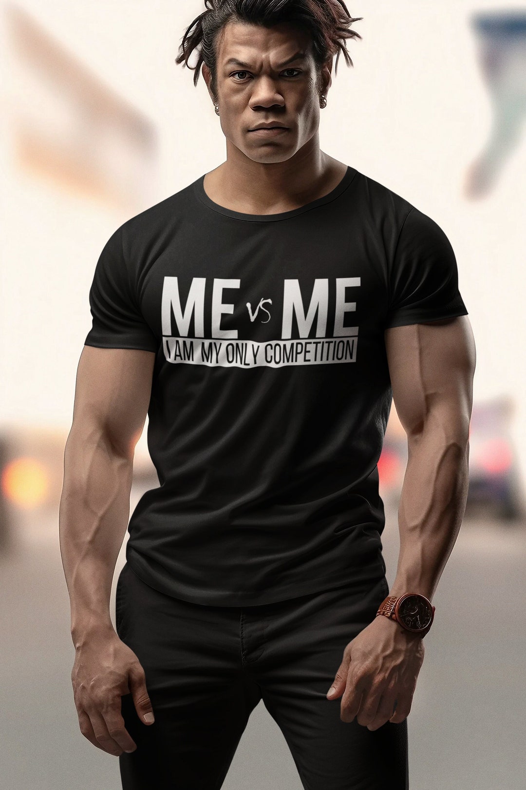 Me Vs Me I Am My Only Competition Png, Svg, Jpg, Sublimation, Cut Files ...