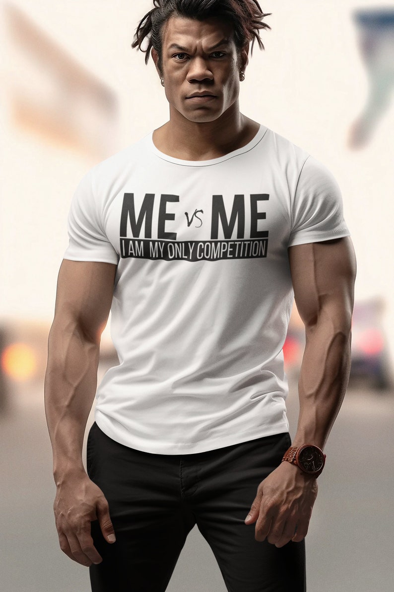 Me Vs Me I Am My Only Competition Png, Svg, Jpg, Sublimation, Cut Files ...
