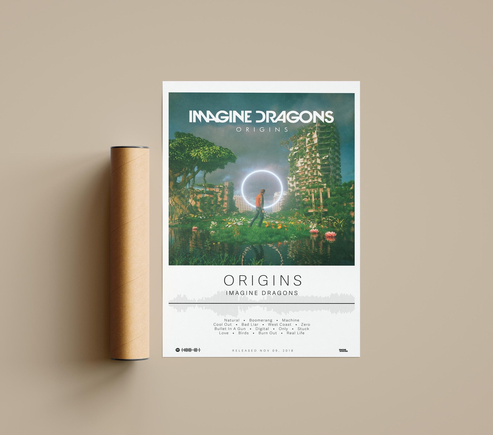 Imagine Dragons Poster | Origins Poster | Album Poster Prints | Wall ...