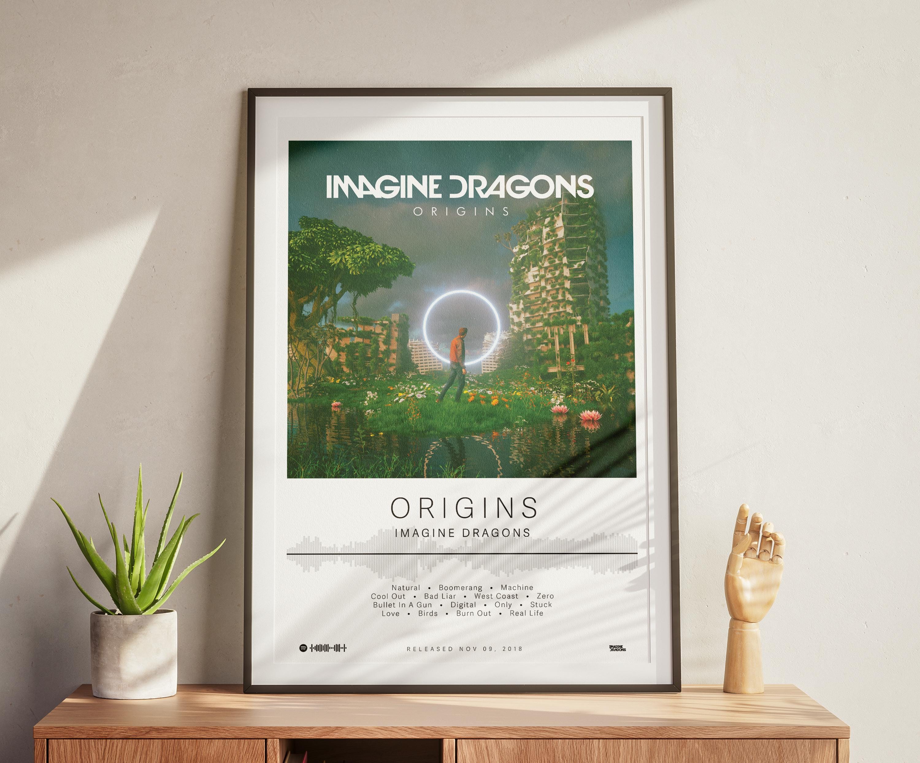 Imagine Dragons Poster | Origins Poster | Album Poster Prints | Wall ...