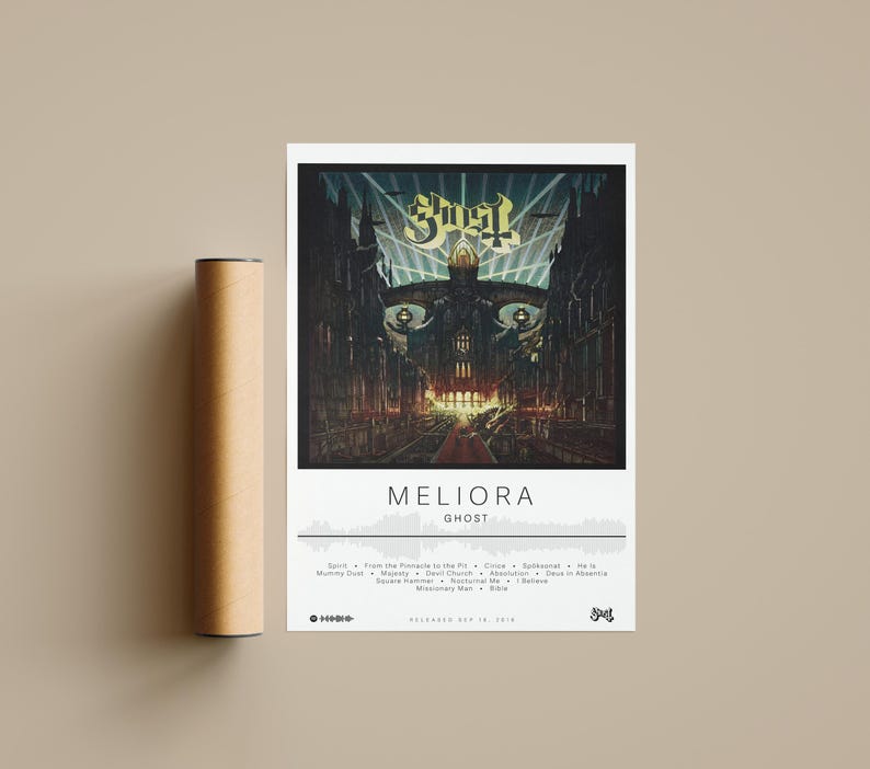 Ghost Poster | Meliora Poster | Album Poster Prints | Wall Decor ...