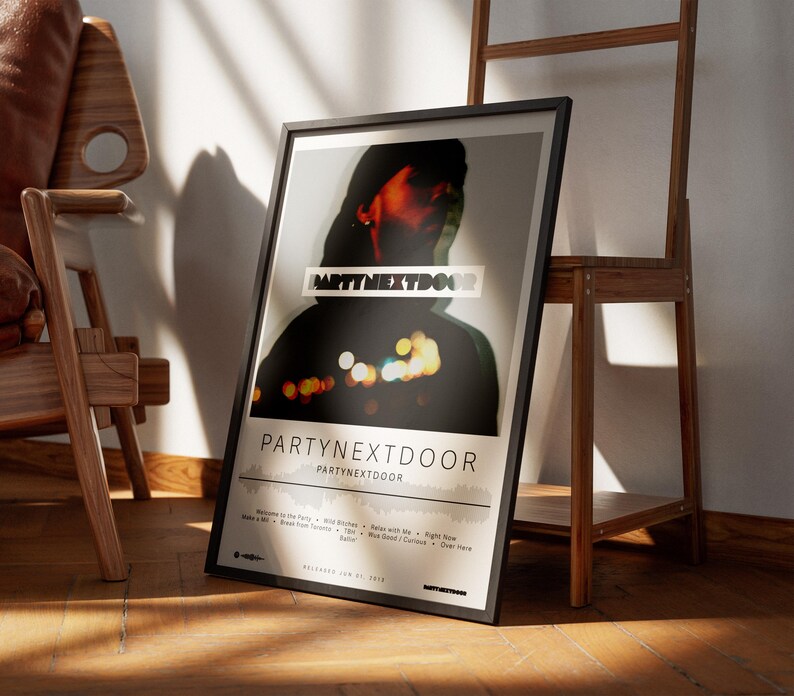 Partynextdoor Poster | Partynextdoor Print | Album Poster Prints | Wall ...