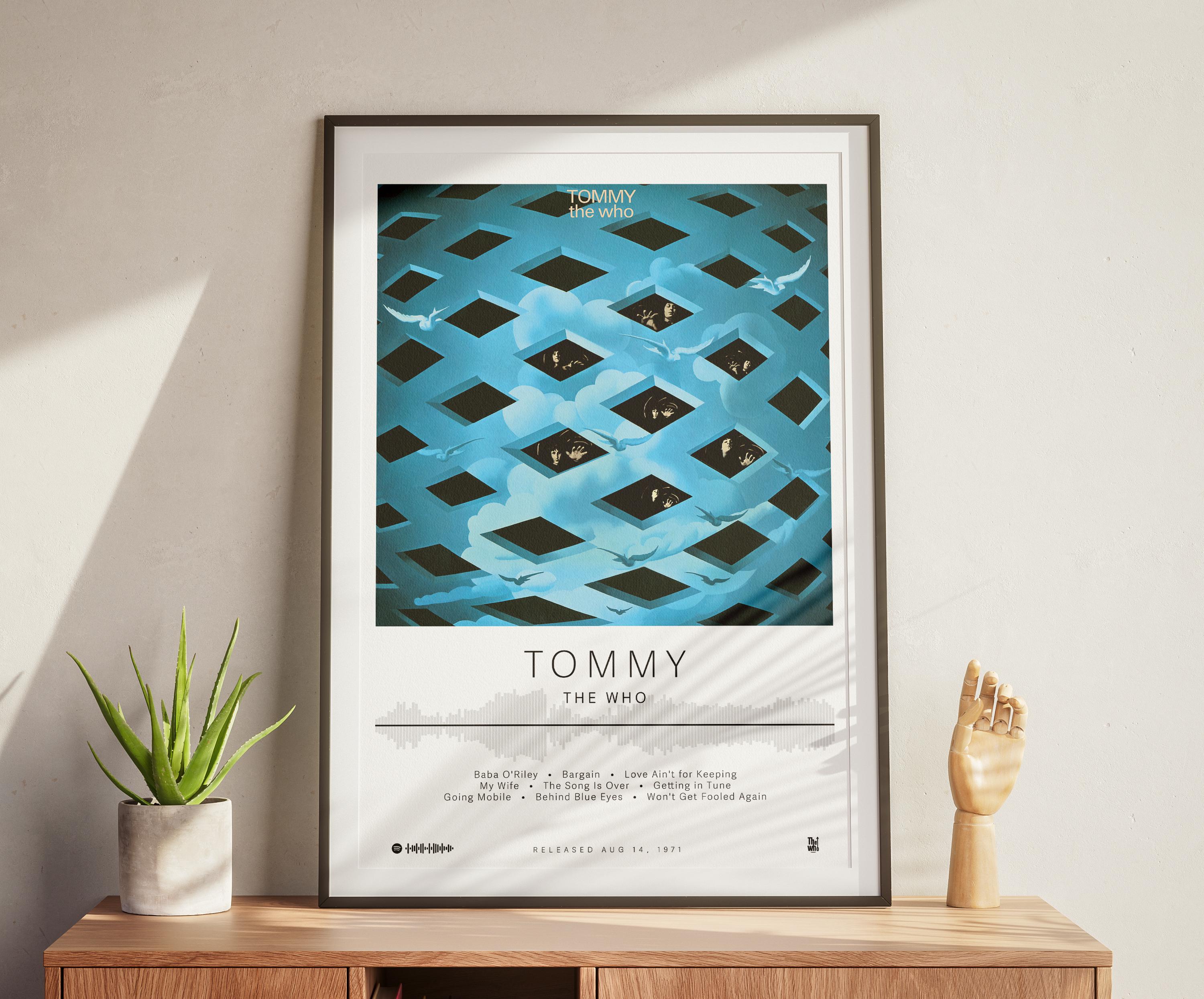 The Who Poster | Tommy Poster | Album Poster Prints | Wall Decor ...